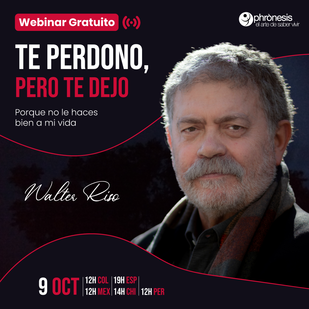 Te perdono, pero te dejo porque no le vienes bien a mi vida